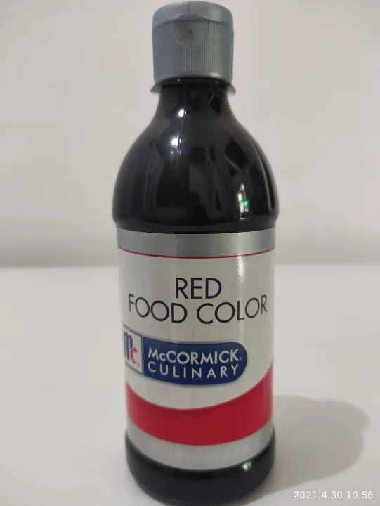 RED FOOD COLOR ( McCORMICK ) 475ml | Lazada PH