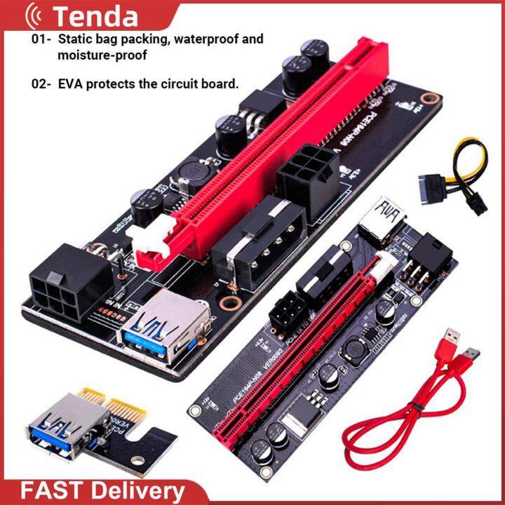 Thẻ Riser PCI Express Cáp USB 3.0 Bộ Chuyển Đổi Mở Rộng PCI-E 1X Sang ...