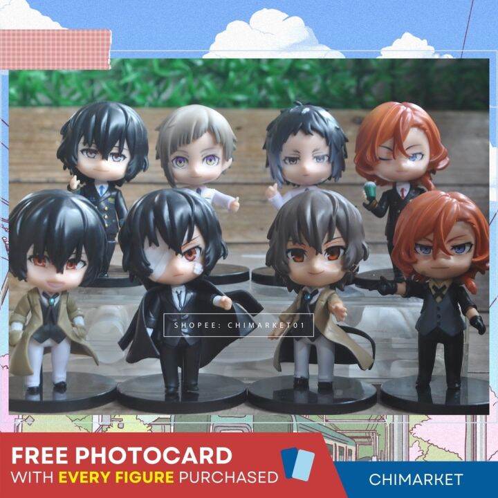i82l6l5 Bungo Stray Dogs figures Osamu Dazai figure Chuuya figure ...