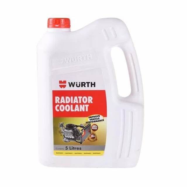 AIR RADIATOR COOLANT WURTH WARNA MERAH 5 LITER | Lazada Indonesia