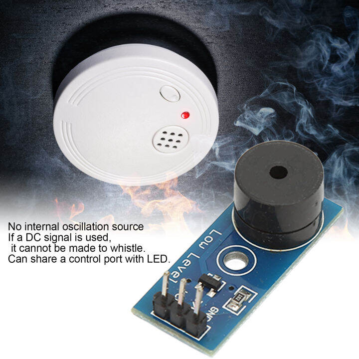 Passive Buzzer Module Compact Buzzer Alarm Module Pre Hole for DIY ...