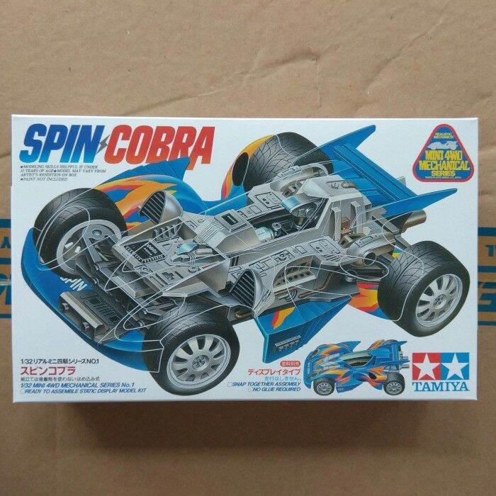 Tamiya Spin Cobra Mini 4WD Mechanical Series | Lazada Indonesia