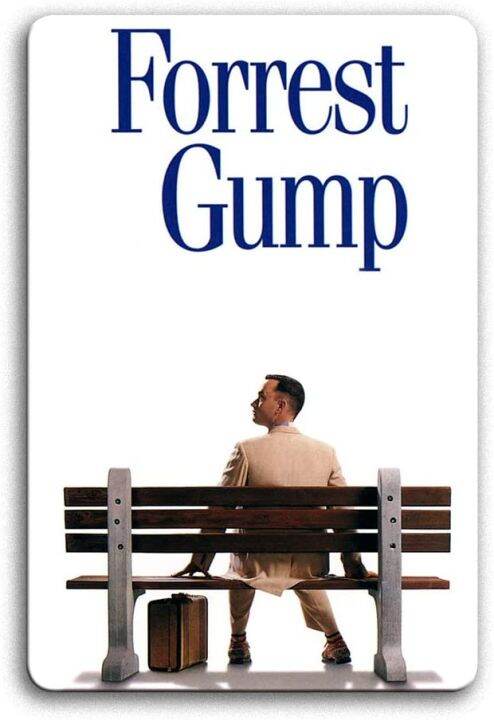Forrest Gump Metal Tin Sign,Forrest Gump Movie Poster Decor ...