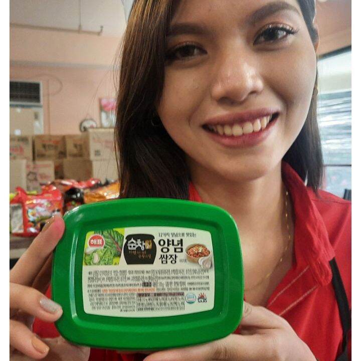 Korean BBQ sauce Haepyo Ssamjang 170g x 24 in a . | Lazada PH