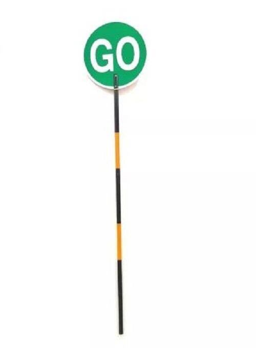 Handheld LED Stop and Go Traffic Sign Light, Battery LED Handheld ...