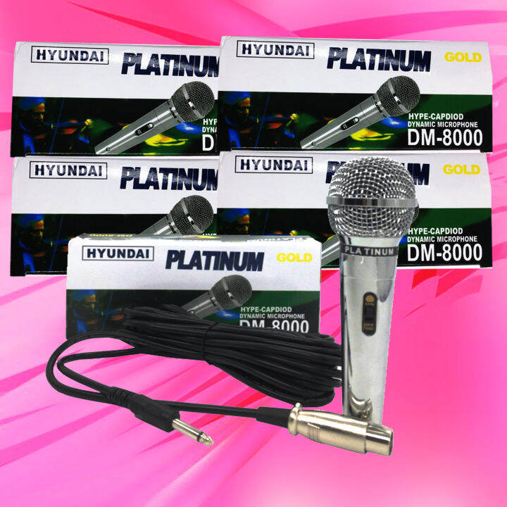 HYUNDAI PLATINUM DM-8000 Hyper-Cardioid Microphone | Lazada PH