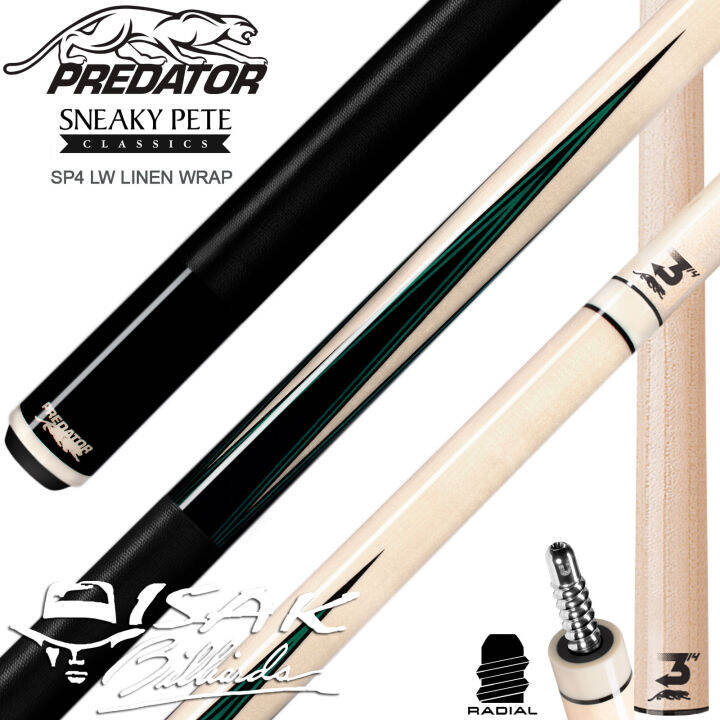 Predator SP4 Classic LW Cue - Radial Irish Linen Sneaky Pete Stick ...
