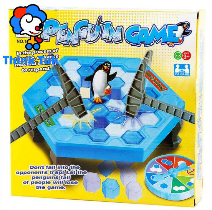 【พร้อมส่ง】Penguin Trap Game เกมส์เพนกวินทุบพื้นน้ำแข็ง เพนกวิน ของเล่น ...
