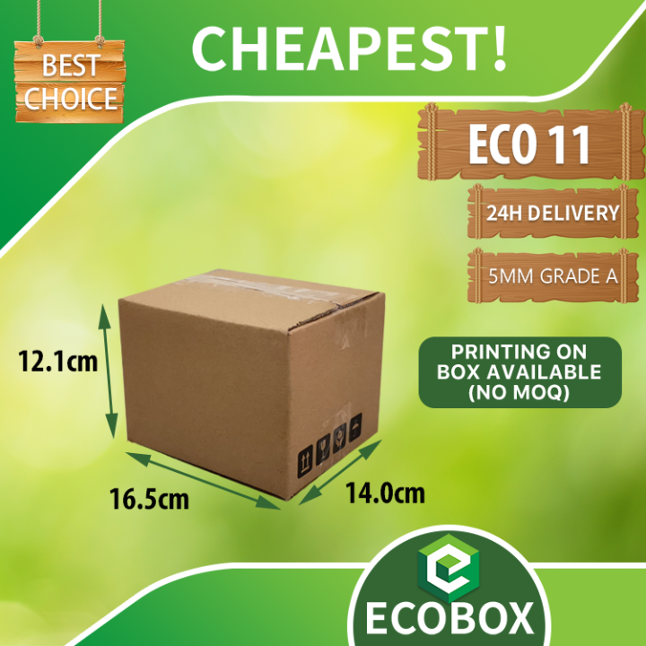 ECOBOX P2 Carton box 16.5 X 14 X 12.1cm Small Medium Boxes. Moving ...