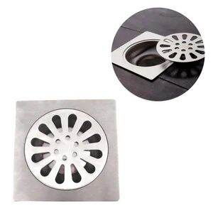 SUS304 Square Floor Drain, Shower Drain Grid, Square Tile Insert ...