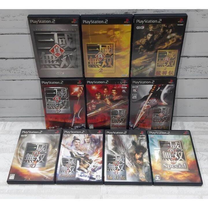 แผ่นแท้ [PS2] รวมภาค Shin Sangoku Musou (Japan) สามก๊ก Dynasty Warriors ...