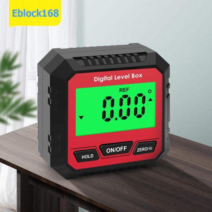 Digital Electronic Protractor Inclinometer with Magnetic Base Bevel ...