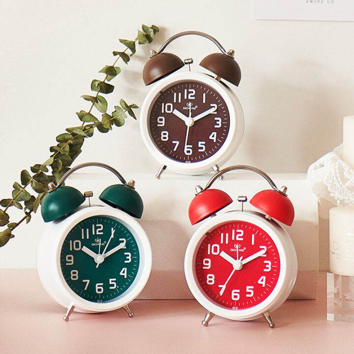 🔥 SG READY STOCK🔥 Analog Dual Bell Table Alarm Clock | Retro Design ...