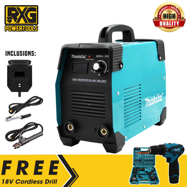 MK MMA-300(B) Welding Machine (FREE MK 18V Cordless Drill) | Lazada PH