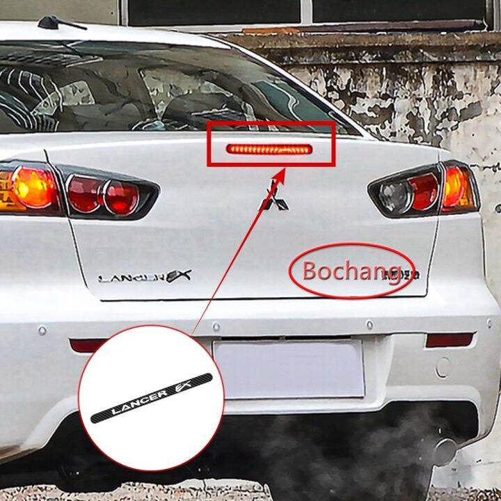 bochang Carbon Fiber Car Brake Light Sticker for Mitsubishi Lancer Ex 9 ...