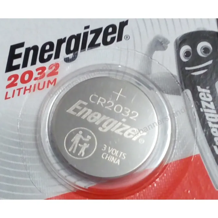CR2032 Battery Energizer 3V Lithium Coin Cell Button 2032 CR-2032 ...