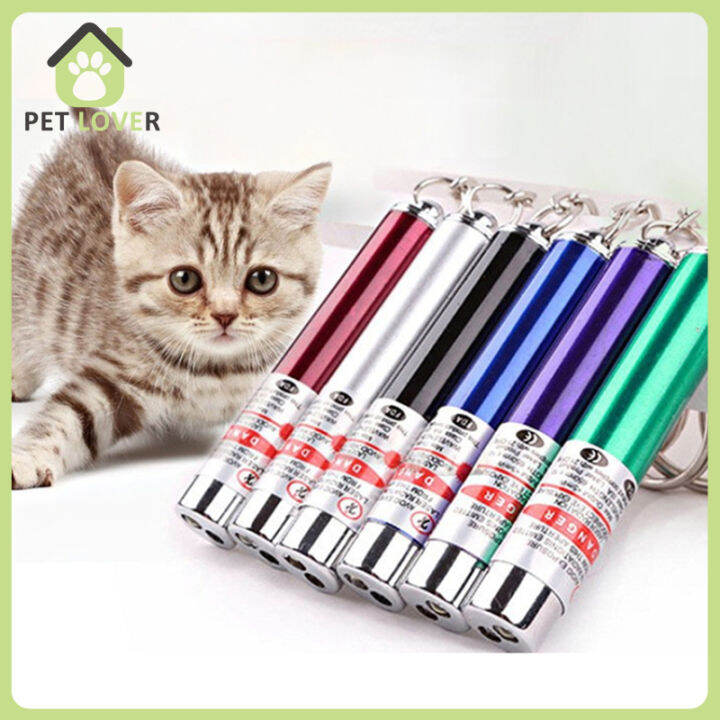 Laser funny cat stick New Cool 2 In1 Red Laser Pointer Pen With White ...