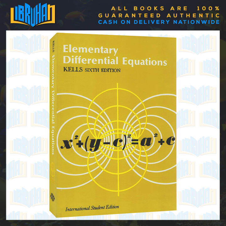 ELEMENTARY DIFFERENTIAL EQUATIONS Sixth Edition - Kells | Lazada PH
