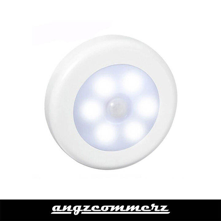 Lampu Led Magnet Sensor Gerak Tempel Magnetic Motion Sensor Lamp 6 Led Lazada Indonesia 