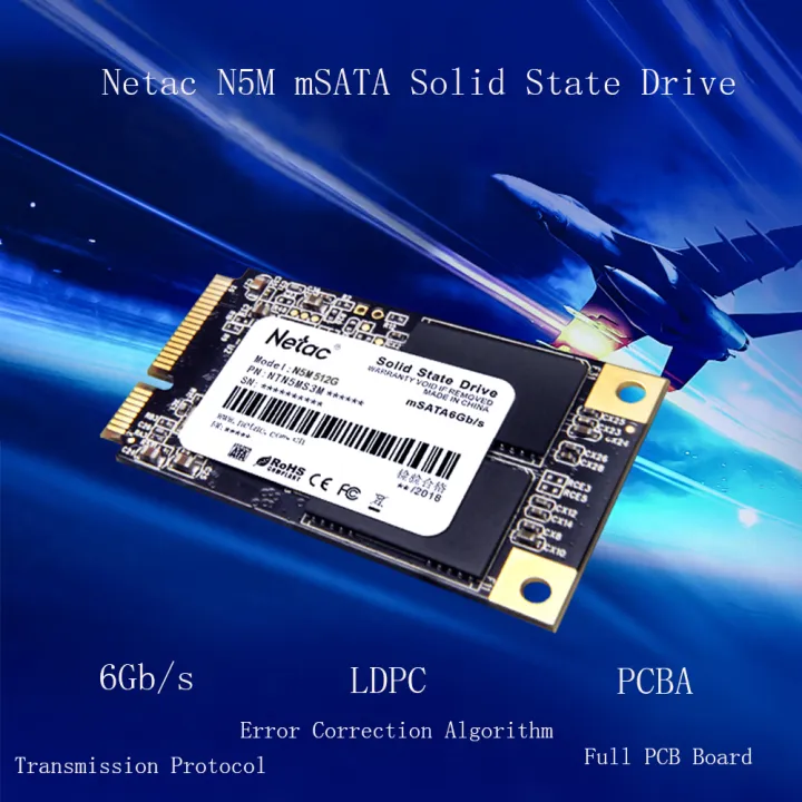 Netac N5M Solid State Drive mSATA Interface SSD High-speed Transmission ...