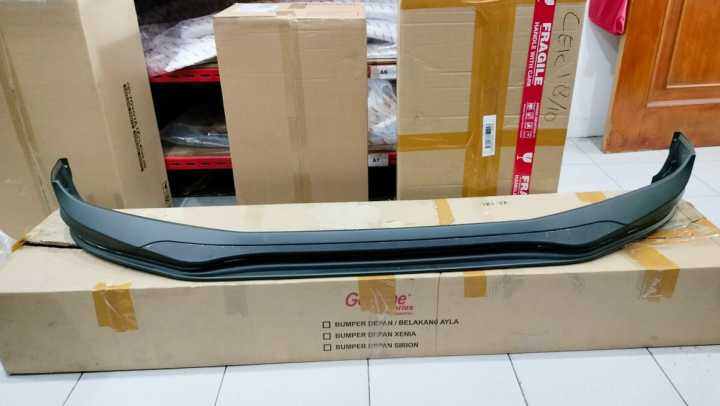 body kit/ spoiler bumper depan ayla 2017-2019 R deluxe 1.200cc | Lazada ...