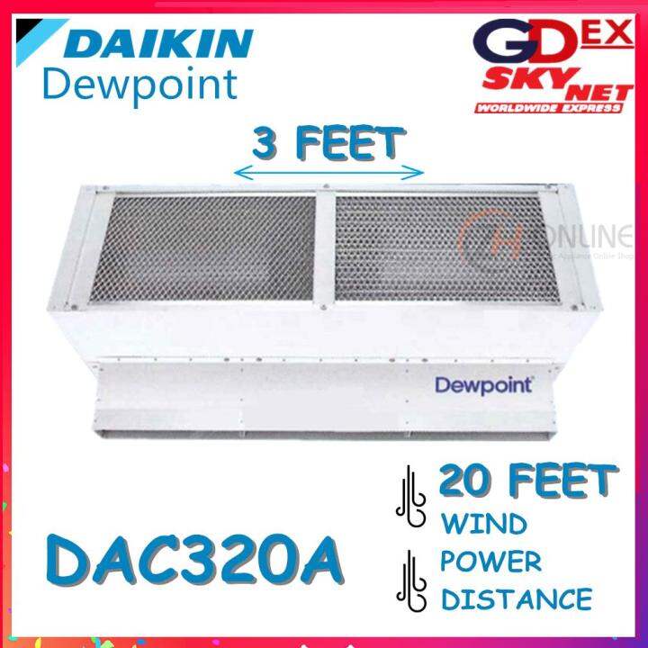 DEWPOINT AIR CURTAIN TURBO MODEL 3 FEET SERIES DAC320A (Non-Air ...