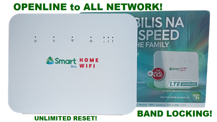 Openline! SMART Bro Home WiFi CAT6 LTE-Advanced (Boosteven R281 ...