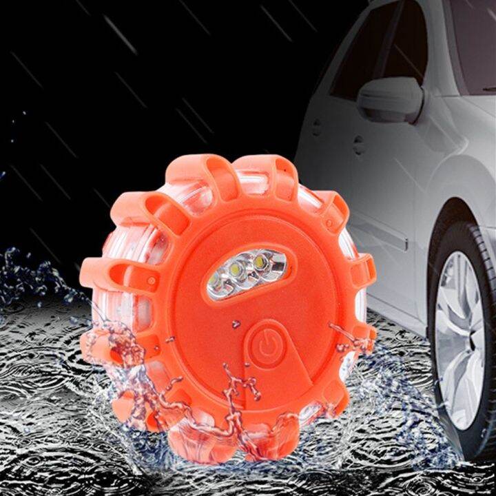 SADSAF Waterproof Flashing Flashlights Road Flares Safety Light Flash ...