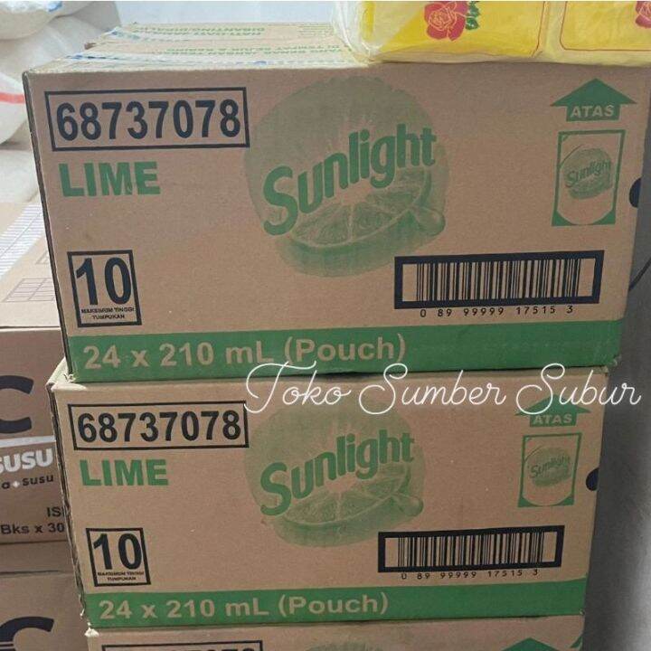 SUNLIGHT REFILL (1 dus isi 24 pouch isi 210 ml) | Lazada Indonesia