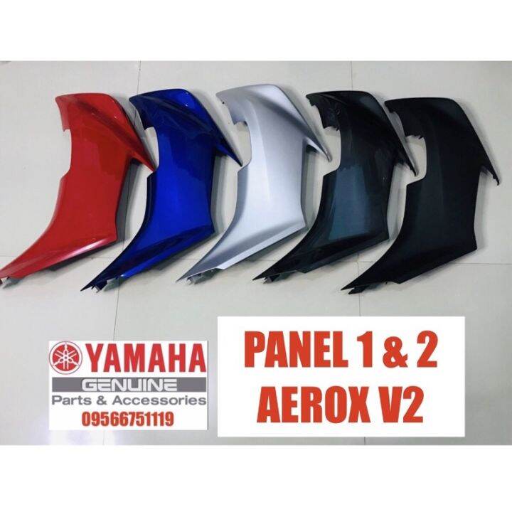PANEL 1 AND 2 for AEROX V2 YAMAHA GENUINE 600 each side | Lazada PH