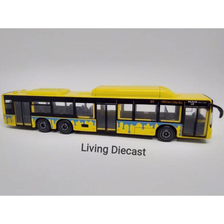 Diecast Maxi Bus - Man Lions City Bus (yellow color) | Lazada Indonesia