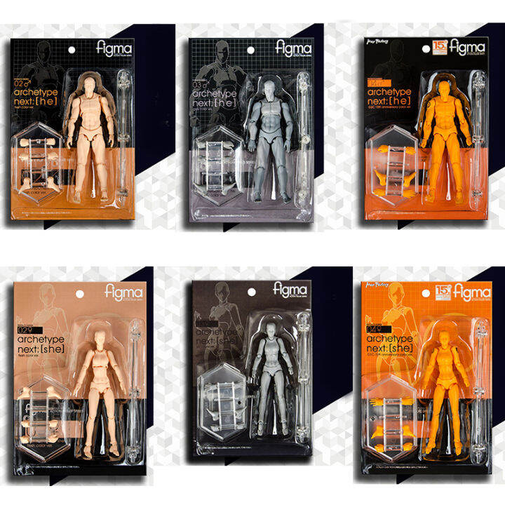 Archetype Figma 2.0 Body Male Female He She Skin Color Action Figure | Lazada PH