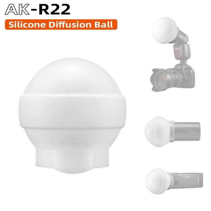 Collapsible Softball Soft Silica Gel Diffusion Dome Godox AK-R22 Kit ...