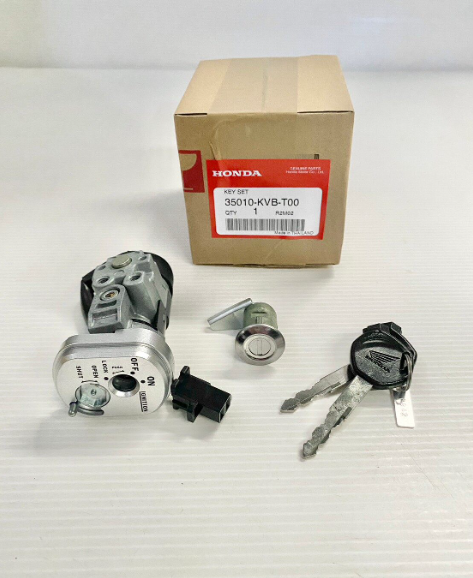 ชุดสวิทช์กุญแจชุดใหญ่ HONDA CLICK-I ของแท้100% 35010-KVB-T00 จัดส่งรวด ...