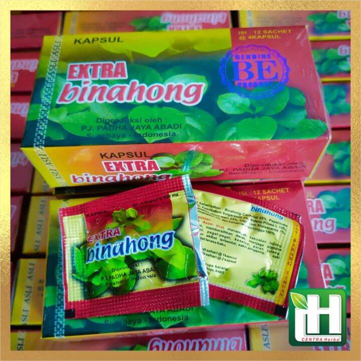 KAPSUL Extra Binahong Sachet Original Isi 12 | Lazada Indonesia