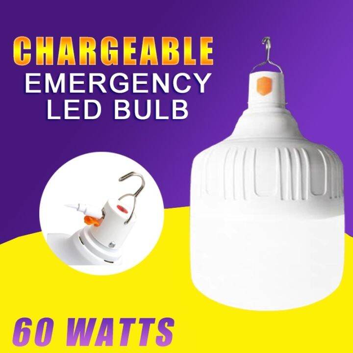 Fugar Rechargeable USB Emergency bulb Light Waterproof 20W/40W/60W ...