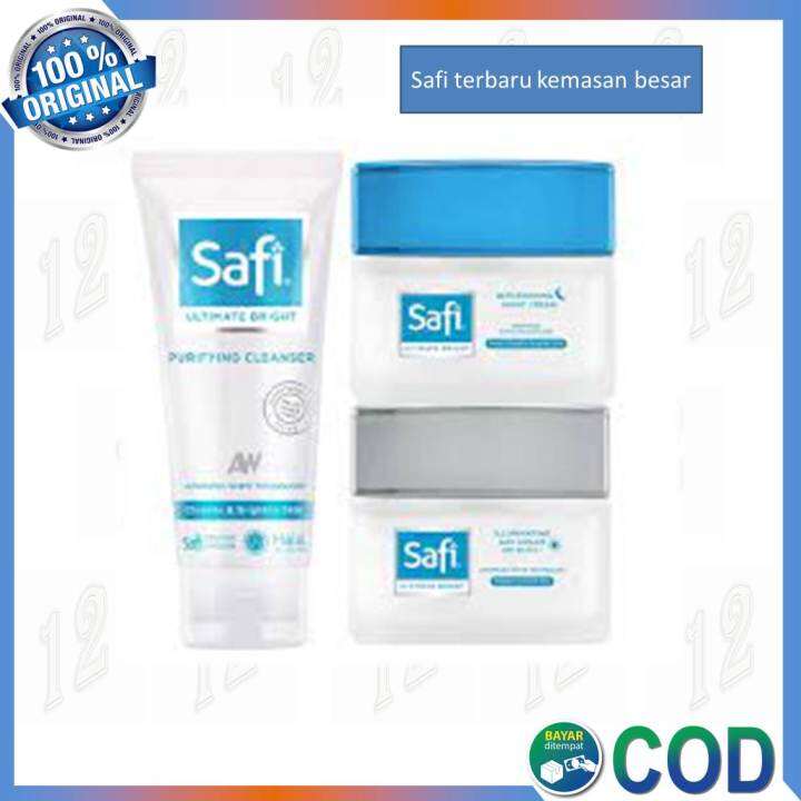 Safi white Expert 3in1 cream pencerah wajah day cream night cream ...