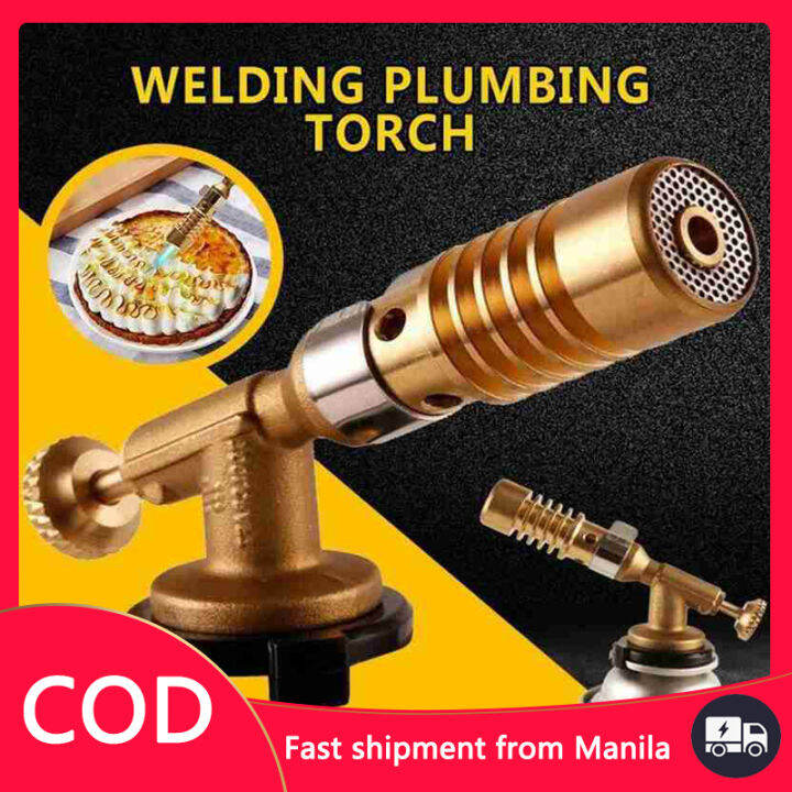 【COD】Portable Gas Torch Butane Gas Welding Torch Cooking Blow Torch ...