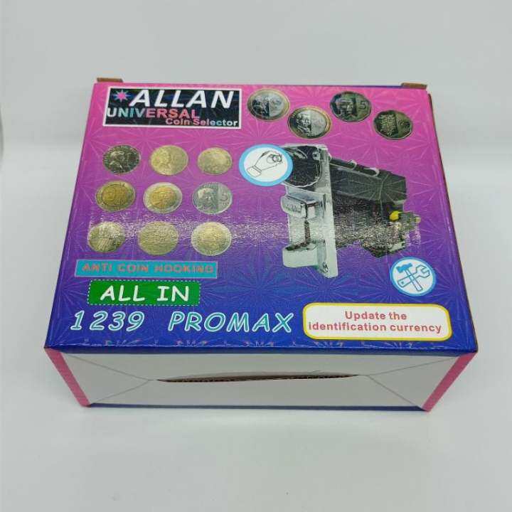ALLAN UNIVERSAL COINSLOT/ COIN SLOT 1239 PROMAX OLD AND NEW COIN ...