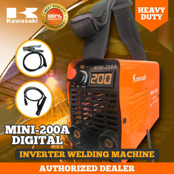japan welding tools Kawasaki Inverter MINI Welding Machine 200AMP MINI ...