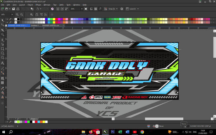 BANNER CUSTOM KARPET ALAS MOTOR DAN BENGKEL 180X75 | Lazada Indonesia