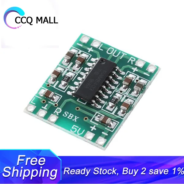 PAM8403 Audio Module USB DC 5V Class D digital amplifier Amplifier ...