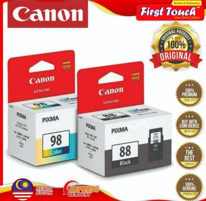 Canon PG-88 / CL-98 Original Ink Cartridge For Printer E500 / E510 / E600 / E610 | Lazada