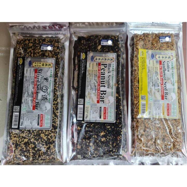 【GBT】Golden Sunflower Seed/ Black & White Sesame/ Black Sesame Peanut 花瓜子糖/黑白芝麻/黑芝麻花生 150g/170g ...