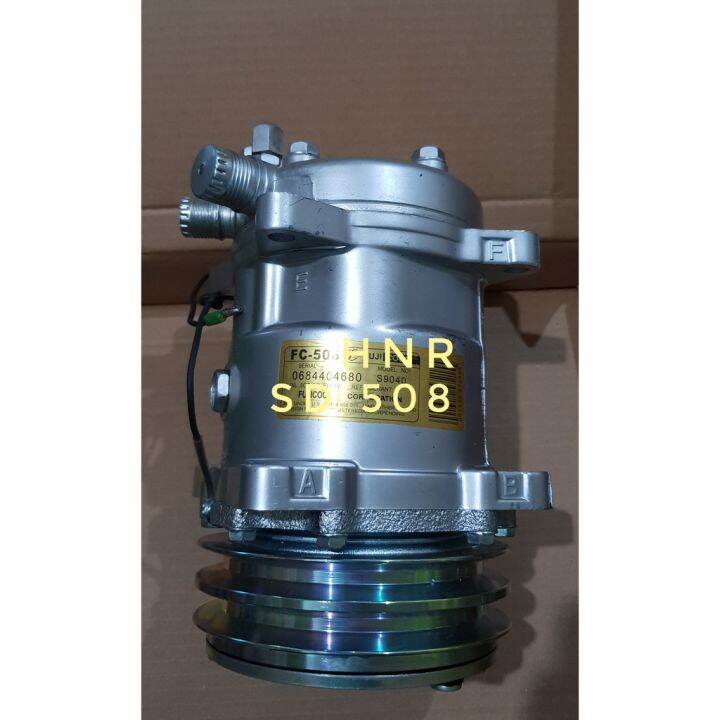 Kompresor Compresor AC Mobil SD508 Universal MODEL SANDEN 508 | Lazada ...