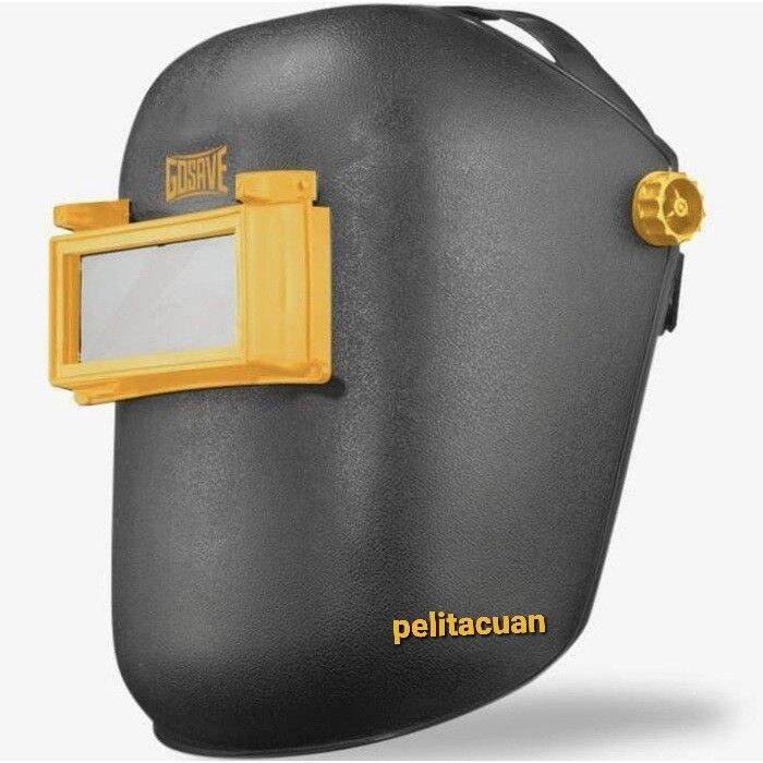 Kedok Las GOSAVE Topeng Las model Putar Helm Las safety | Lazada Indonesia