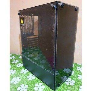 INPLAY Meteor 01 Desktop Computer Tempered Glass PC Case gaming ATX ...