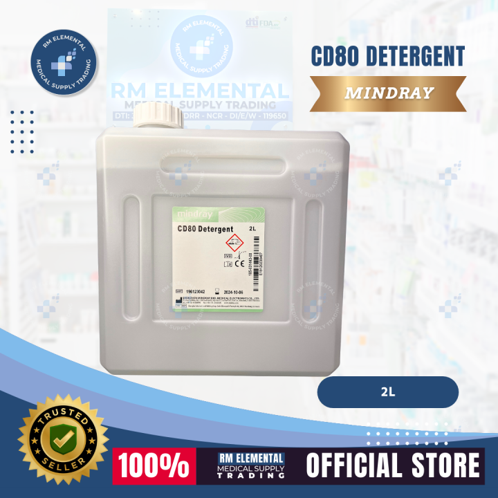 MINDRAY CD80 DETERGENT FOR CHEMISTRY MACHINE 2L | Lazada PH