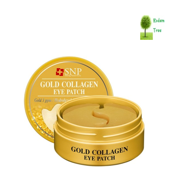 SNP Gold Collagen Eye Patch 1.4g x 60ea Making the skin around the eyes ...
