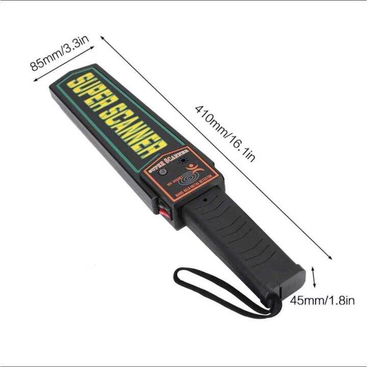 Portable handheld metal detector, high sensitivity and safety super ...
